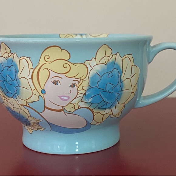 Disney | Kitchen | Disney Princess Blue Cinderella Mug | Poshmark